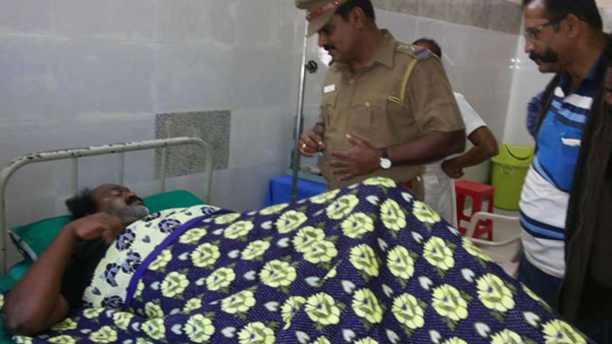 காலவரையற்ற உண்ணாவிரதம்: தேமுதிக எம்.எல்.ஏ. அருள்செல்வன் கைது ...