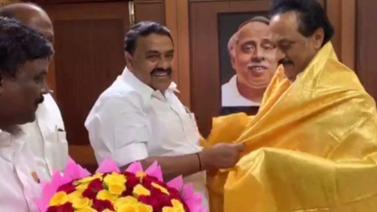 எடப்பாடி தான் கல்லாபெட்டி சிங்காரம்.. ஸ்டாலினை சந்தித்த ராஜ கண்ணப்பன் ...