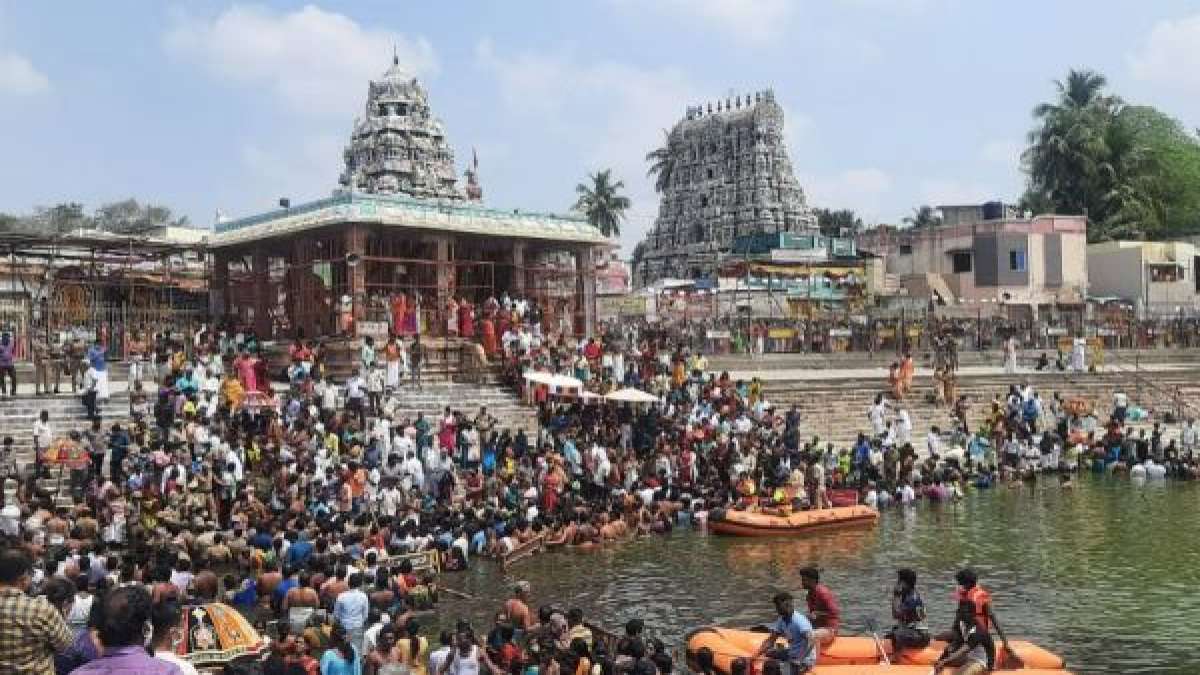 மாசி மகம் கும்பகோணத்தில் கோலாகலம்..இன்று தீர்த்தவாரி.. மகாமகம் ...