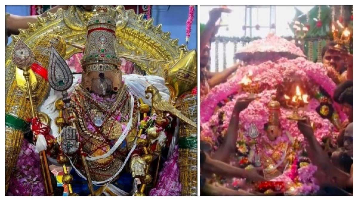 திருச்செந்தூர் மாசி திருவிழா..சிவப்பு,வெள்ளை, பச்சை சாத்தி கோலம்..6ல் ...