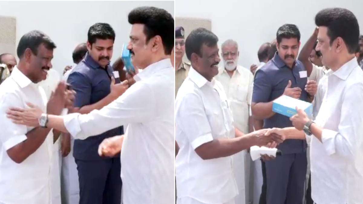 பதவி பறிப்புக்கு பிறகு முதல் சந்திப்பு! ஆவடி நாசரை தோளில் ...