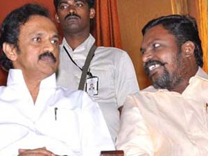 திருமாவளவனுடன் ஸ்டாலின் ஆலோசனை- விஜயகாந்துடனும் ஓரிரு நாளில் சந்திப்பு ...