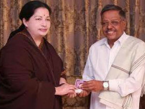 ஜெ.வை சந்தித்து அதிமுகவில் இணைந்தார் பண்ருட்டி ராமச்சந்திரன்! | Panruti ...