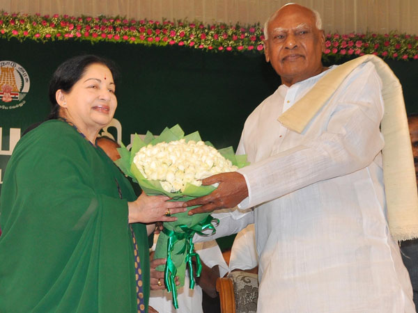 ஆளுநர் ரோசய்யாவுக்கு பிறந்த நாள்.. முதல்வர் ஜெயலலிதா போனில் வாழ்த்து ...