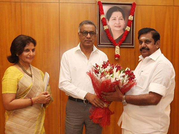 முதல்வர் எடப்பாடியுடன் அப்பல்லோ பிரீதா ரெட்டி திடீர் சந்திப்பு ...