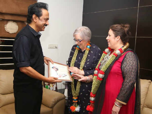 சென்னை வந்த பென்னிகுவிக் வாரிசுகள் - மு.க. ஸ்டாலினுடன் சந்திப்பு | John ...