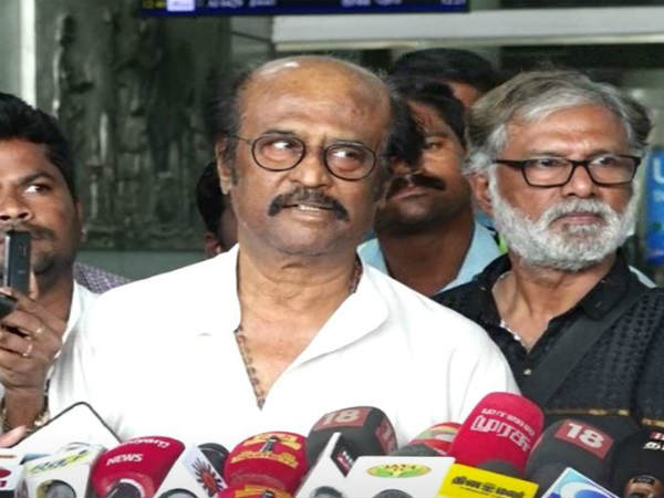 ரஜினிகாந்த் பிரஸ் மீட்டில் பயன்படுத்திய 'ராஜ தந்திரங்களை' கவனிச்சீங்களா ...