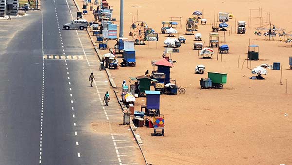 சென்னை மெரினா லூப் சாலையில் நடைபாதை அமைக்க திட்டம்: ஹைகோர்ட்டில் ...