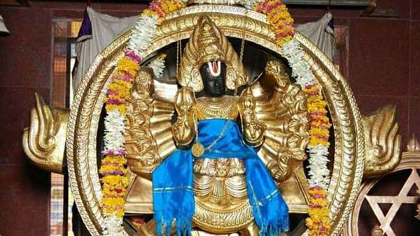 ஸ்ரீரங்கத்தில் சக்கரத்தாழ்வாருக்கு ஆனி திருமஞ்சனம் - கொரோனா தொற்று ...