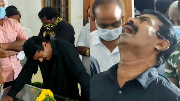 அப்பாவின் உடலை பார்த்து.. கதறி அழுது கண்ணீர்விட்ட சீமான்.. கலங்க ...