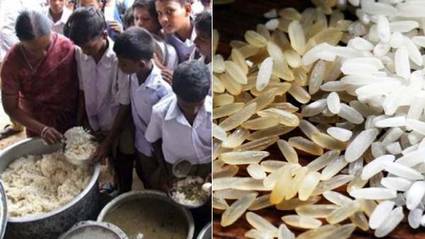 மாணவர்களுக்கு வயிற்றுவலி... சத்துணவில் பிளாஸ்டிக் அரிசி கலப்படம் ...