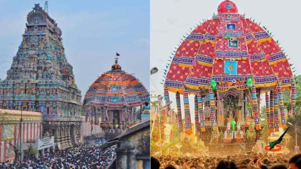 திருவாரூர் தியாகராஜர் கோவிலில் ஆழித்தேரோட்டம் கோலாகலம் - பக்தர்கள் ...
