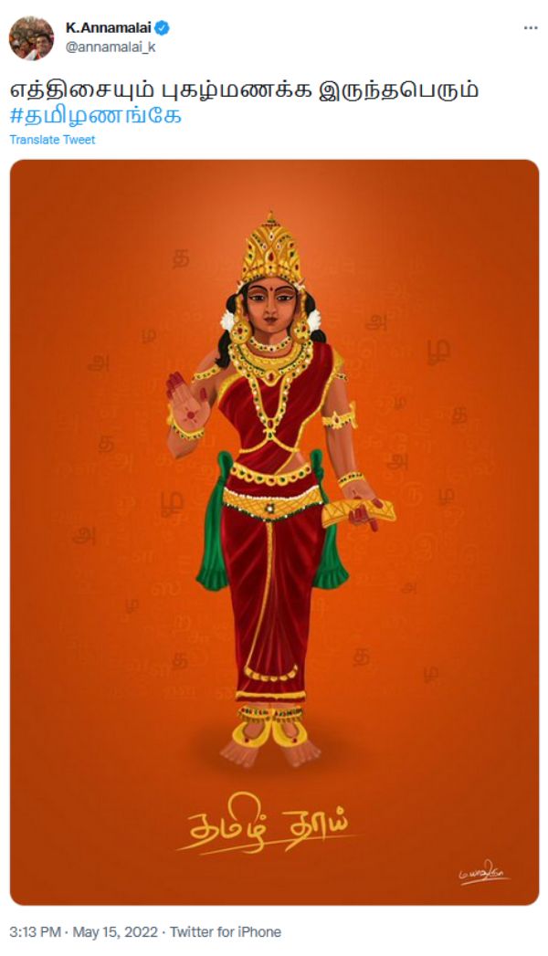 இதுதான் தமிழன்னையா? அங்க என்னமோ இருக்கே.. வட்டம் போட்டு காட்டிய "தங்கம் ...