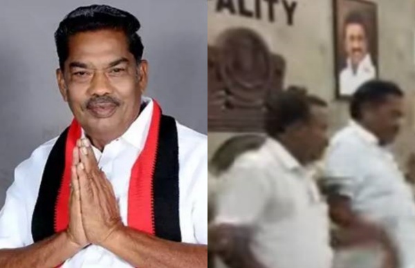 ''பாட்ஷா பாய்'' மீது கை வைத்த அதிமுக கவுன்சிலர்! அமைச்சர் கே.என் ...