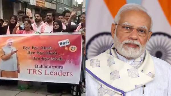 Bye Bye Modi! தெலங்கானாவில் அணிவகுத்த பேனர்கள்! பிரதமர் மோடியை கடுமையாக ...
