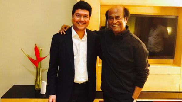 முதல்வர் ஸ்டாலின் மருமகன் சபரீசன், நடிகர் ரஜினிகாந்த் சந்திப்பு ...