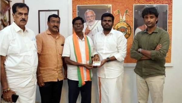 முன்னாள் எம்.எல்.ஏவை சைக்கிள் கேப்பில் தூக்கிய பாஜக.. அண்ணாமலை ஸ்கெட்ச் ...