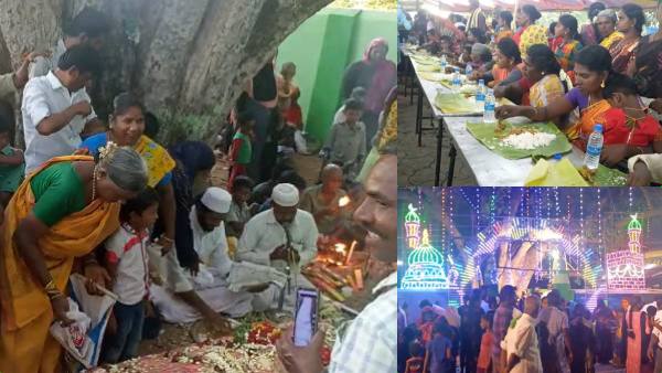 சரவெடி சாயல்குடி.. கந்தூரி விழாவில் இந்து, முஸ்லீம்கள்! விடிய விடிய கறி ...