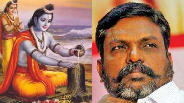 சைவத்திற்கும், வைணவத்திற்கும் நடந்த யுத்தத்தின் உருவகம்தான் ராமாயணம் ...