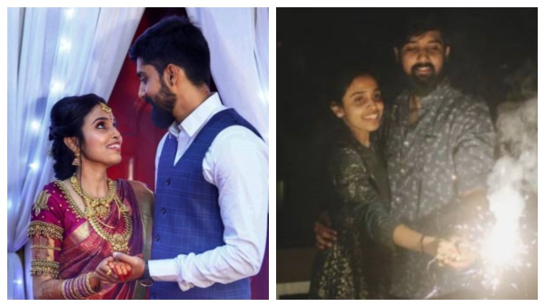 எதிர்நீச்சல் சீரியல் சக்தியின் நிஜ மனைவி இவர்தானாம் .. மனைவியோடு ...