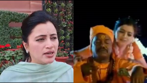 காவி ஆடையில் கவர்ச்சி நடனம்.. வாயை கொடுத்து சிக்கிக்கொண்ட பாஜக ஆதரவு ...