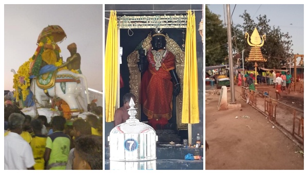 குதிரை வாகனத்தில் பொன்னர் - சங்கர்.. வேடுபரி...கோலாகலமாக நடந்த வீரப்பூர் மாசி பெருந்திருவிழா ...