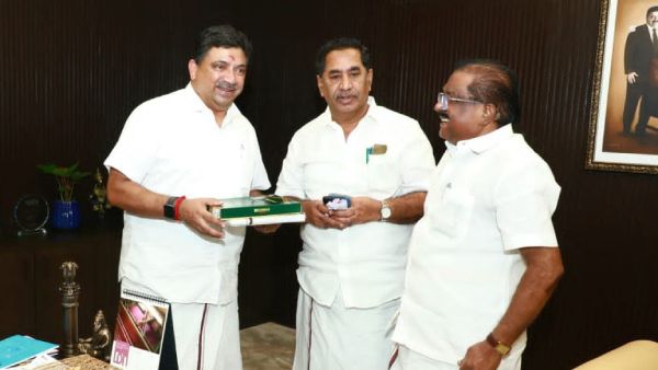 அமைச்சர் பி.டி.ஆர். வீட்டில் கோ.தளபதி! மொத்தமாக வந்த மதுரை மாநகர திமுக ...