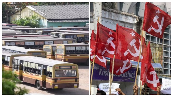 சென்னையில் தனியார் பேருந்துகளுக்கு எதிர்ப்பு- அதிகாலையிலேயே சிஐடியூ ...
