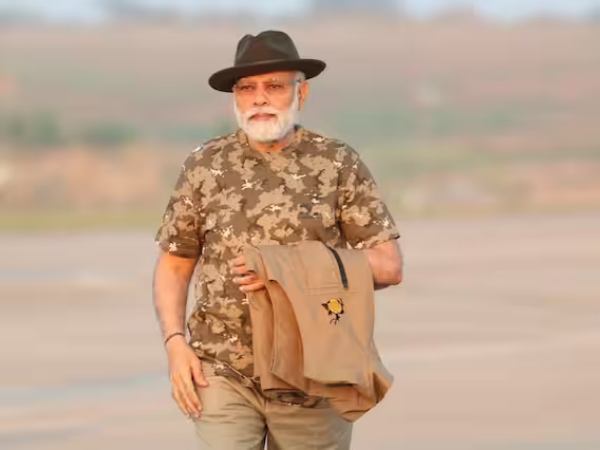 கருப்பு தொப்பி! பந்திப்பூரில் ஜீப் சவாரியில் பிரதமர் மோடி.. டீசர்ட்டை ...