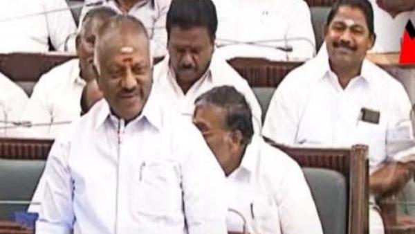 சீரியஸாக பேசிக்கிட்டிருந்த ஓபிஎஸ்! பின்னால் அமர்ந்து சிரித்த அதிமுக எம்எல்ஏ..நேரு சொன்னது ஹைலைட் ...