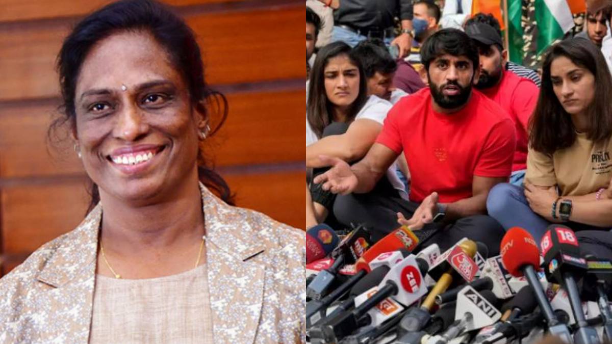 பி.டி. உஷாவை பார்த்தீங்களா.. போராட்டம் ஒழுக்கமின்மைக்கு சமமாம் ...