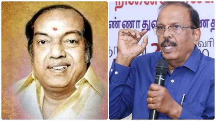 "அண்ணன் என்னடா.. தம்பி என்னடா".. பாடலை கண்ணதாசன் எழுதியது எப்படி.. மகன் அண்ணாதுரை விளக்கம் ...