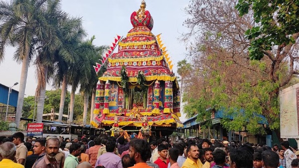 பழனியில் பங்குனி உத்திரம்..தீர்த்தக்காவடியுடன் திரண்ட பக்தர்கள்..டன் ...