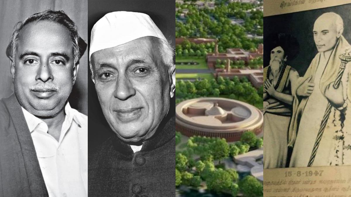 இந்திய விடுதலையின் போது நேருவுக்கு ஆதீனம் செங்கோல் தந்ததன் பகீர் ...