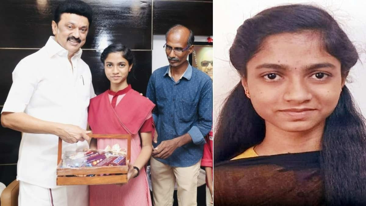 600/600 சூப்பர் நந்தினி! முதல்வர் ஸ்டாலின் கொடுத்த "கூடை!" திறந்து ...