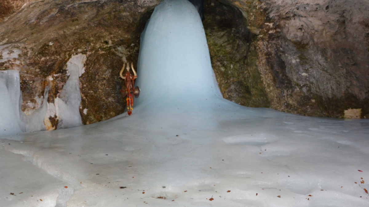 அமர்நாத் யாத்திரை.. பனி லிங்கத்தை தரிசிக்க பக்தர்கள் பயணம்.. ஹர ஹர ...