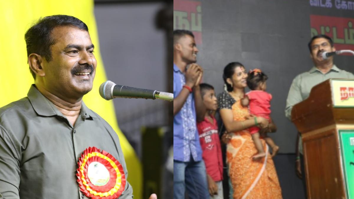 ஆண் குழந்தைக்கு ‘வெண்ணிலா’ என பெயர் சூட்டிய சீமான்.. அதிர்ந்த பெற்றோர் ...