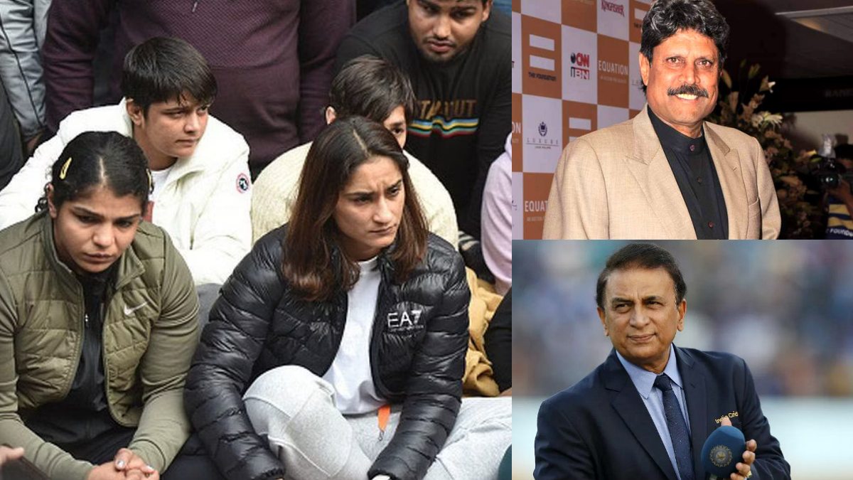 கபில்தேவ், கவாஸ்கர் களமிறங்கிட்டாங்களே.. மல்யுத்த வீராங்கனைகளின் ...