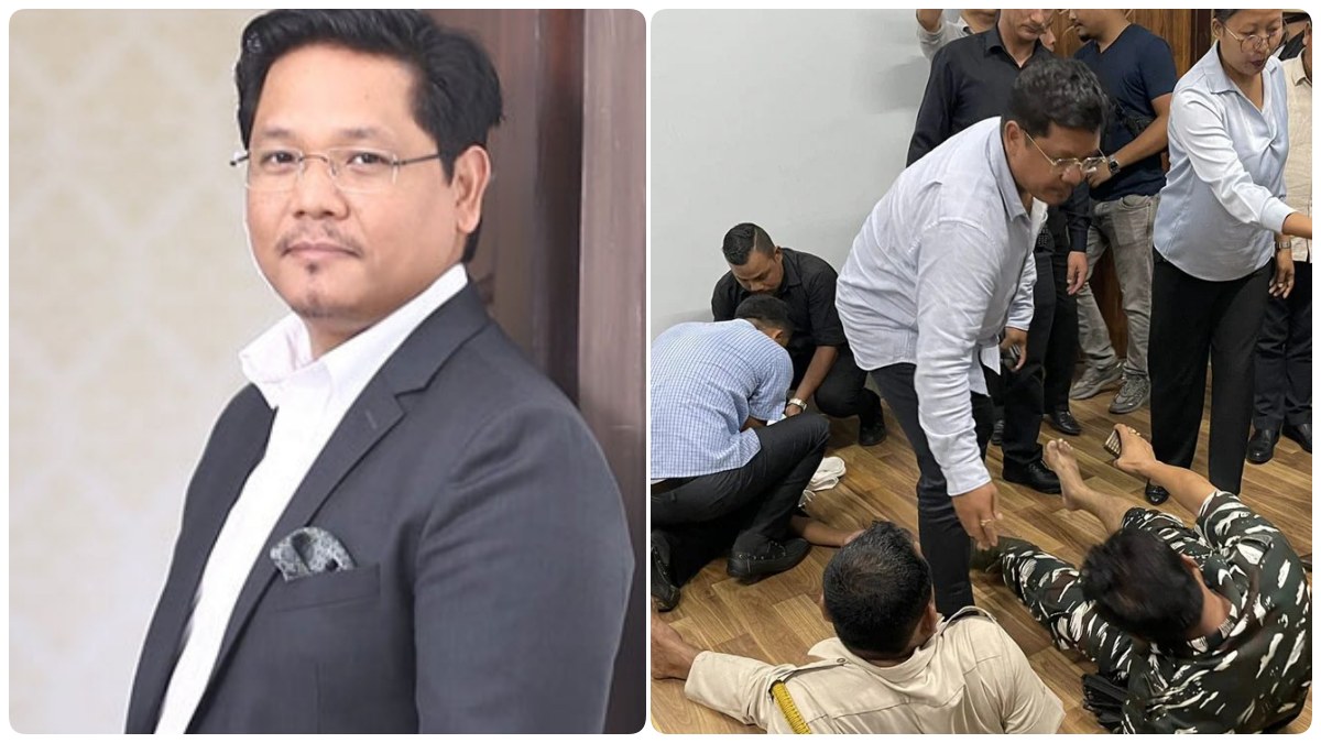 மேகாலயாவில் பதற்றம்.. முதல்வர் வீட்டை சுற்றி வளைத்த கலவரக்காரர்கள்.. 5 ...