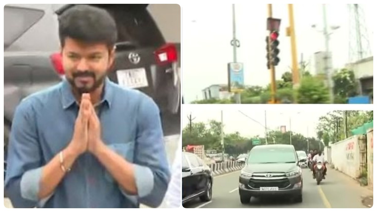 விஜய் சென்ற கார் இன்று சிக்னலை மதிக்காமல் போனதா? திடீரென வெளியான ...