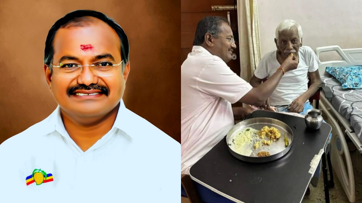 தந்தை சொல்மிக்க மந்திரமில்லை! உடல் நலமில்லாத வயதான அப்பா! உணவு ஊட்டி ...