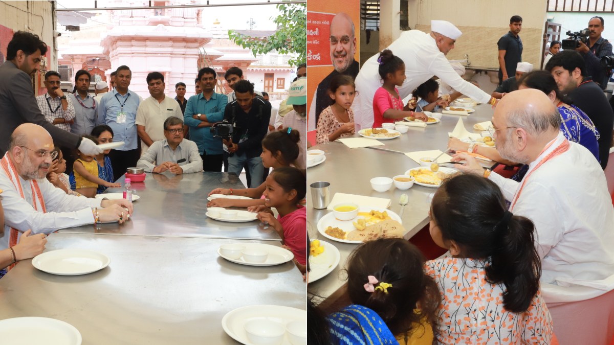 இதுதான் அமித்ஷாவின் மறுபக்கம்.. தினமும் ஏழைகளுக்கு இலவச உணவு! தாய் மீது ...