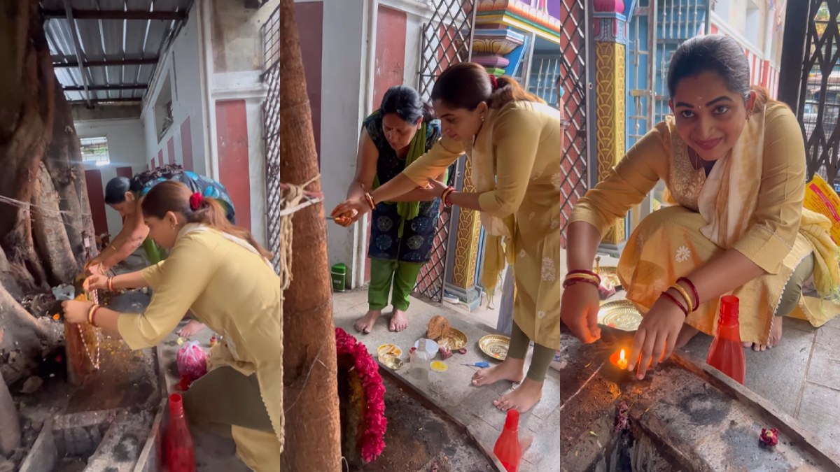 நாக சதுர்த்தி.. பாம்பு கோவிலில் அபிஷேகம்.. குடும்பத்தோடு வழிபட்ட ...