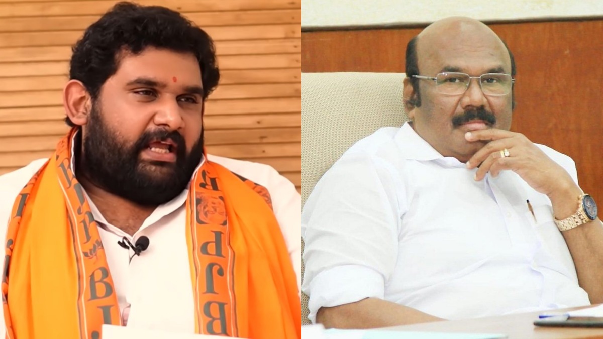 ஜெயக்குமாரே.. நீங்க யார் சொல்லி பேசுறீங்க? அமர் பிரசாத் ரெட்டி ...