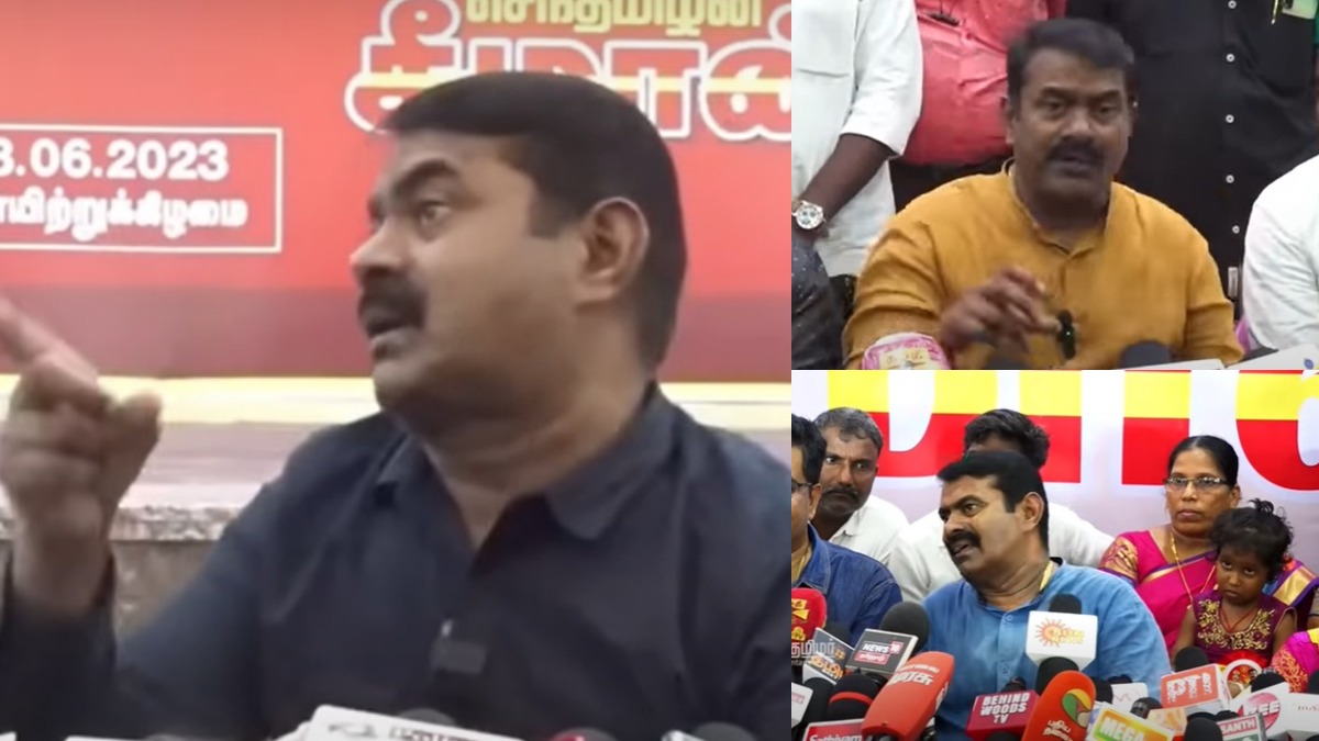 சொல் அல்ல செயல்.. சீமான் 'அண்மைய' பிரஸ்மீட் படங்களில் 'அந்த' அதிமுக்கிய ...