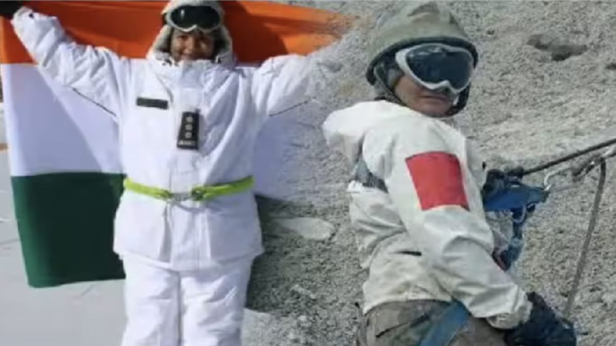 சியாச்சின் பனிமலையில் பணியமர்த்தப்பட்ட முதல் பெண் மருத்துவ அதிகாரி ...