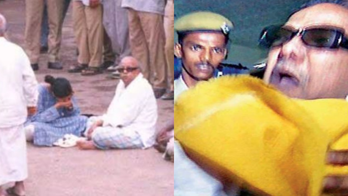 கருணாநிதி கைது அன்று ஜெ வீட்டில் நடந்த சண்டை! போட்டு உடைத்த தோழி ...