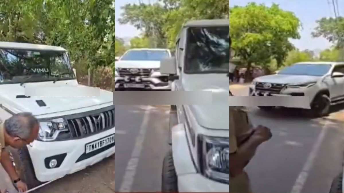 ஒரு வீலுக்கு 5 ஆயிரம் ஃபைன்.. தீட்டிய கேரள அதிகாரி.. தமிழ்நாடு கார் என்றால் பாரபட்சமா? பரவும் ...