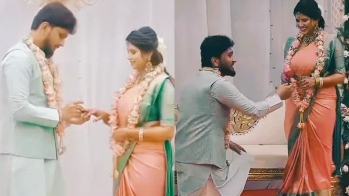 சன் டிவி வானத்தைப்போல சீரியல் நடிகைக்கு திடீர் திருமணம்! மாப்பிள்ளை ...